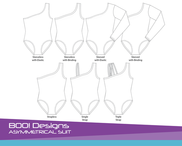 Asymmetrical Suit PDF Sewing Pattern