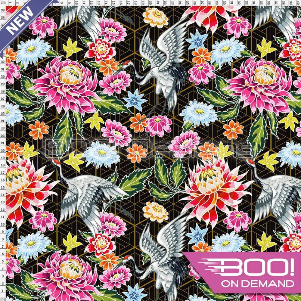 Spandex Botany Black – BOO Designs