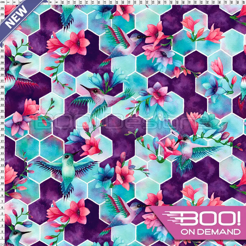 Spandex Hummingbird Hex Birds – BOO Designs